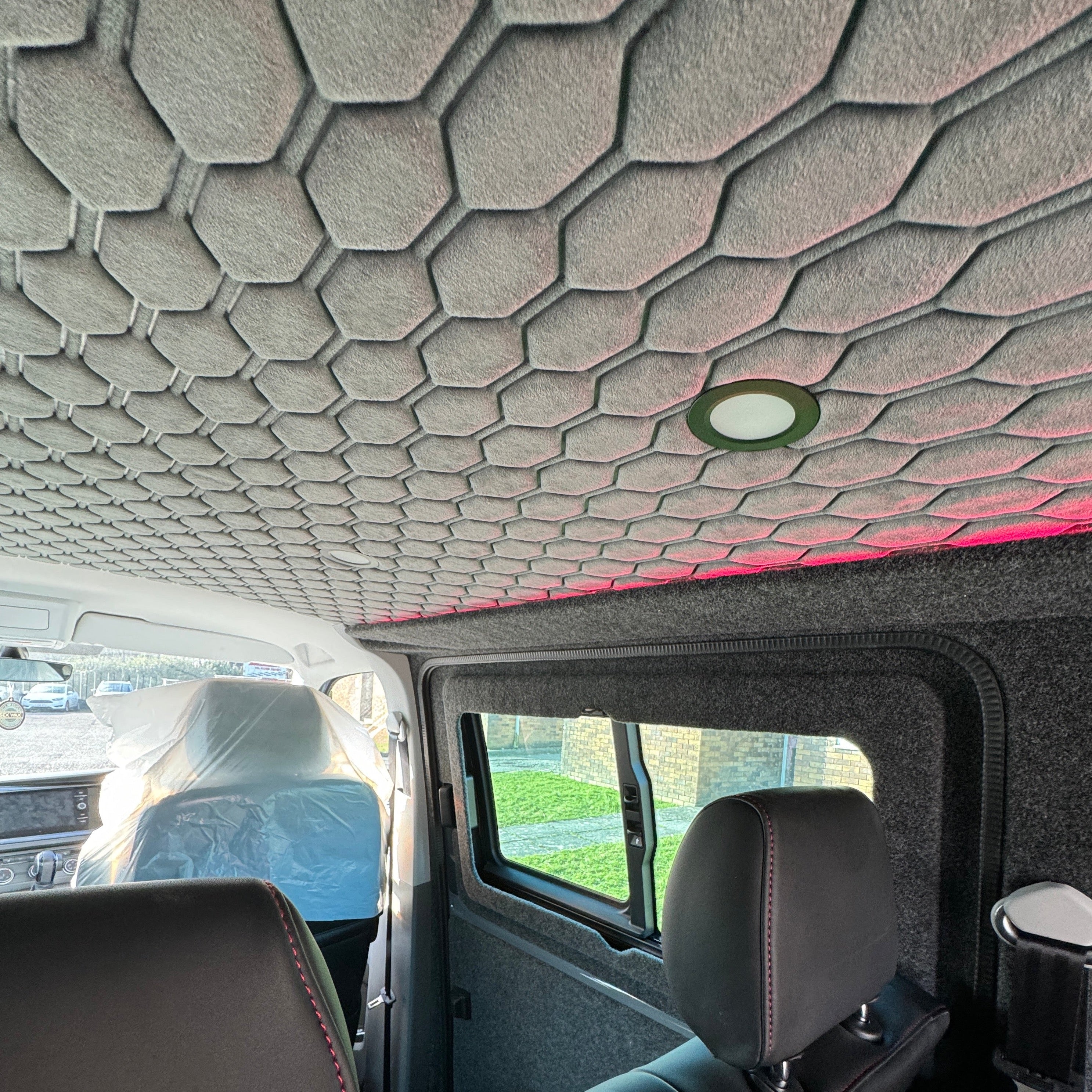Halo Roof with 6 LED Spot Lights | Cymru Camper Furniture